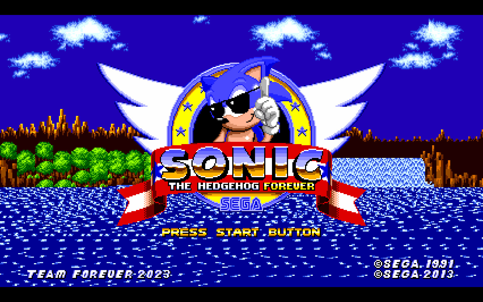 Sonic 1 Forever (Cool Edition) [Sonic the Hedgehog Forever] [Mods]