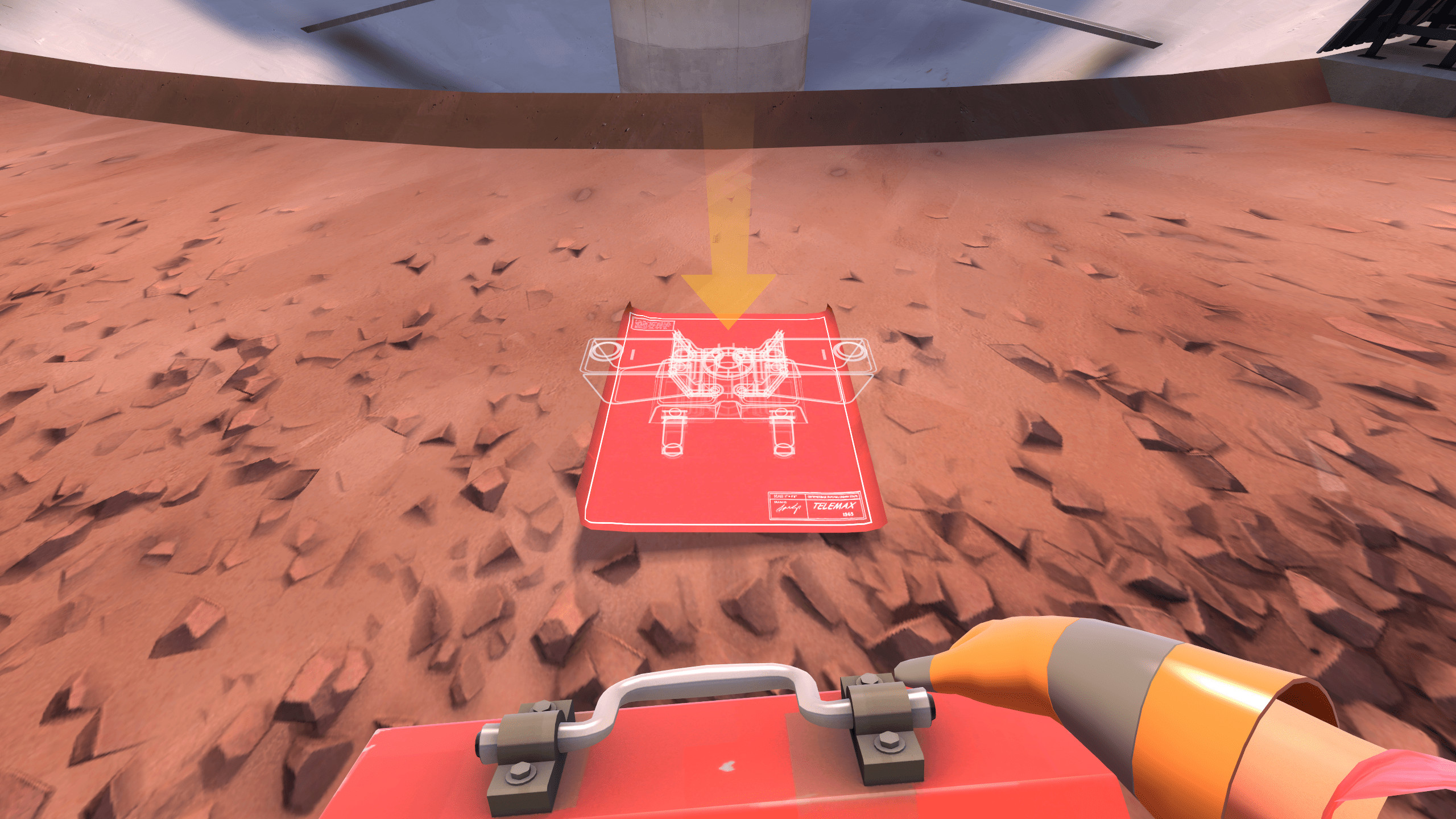 Team Colored "Blue"prints Mod for Team Fortress 2 | TF2 Mods