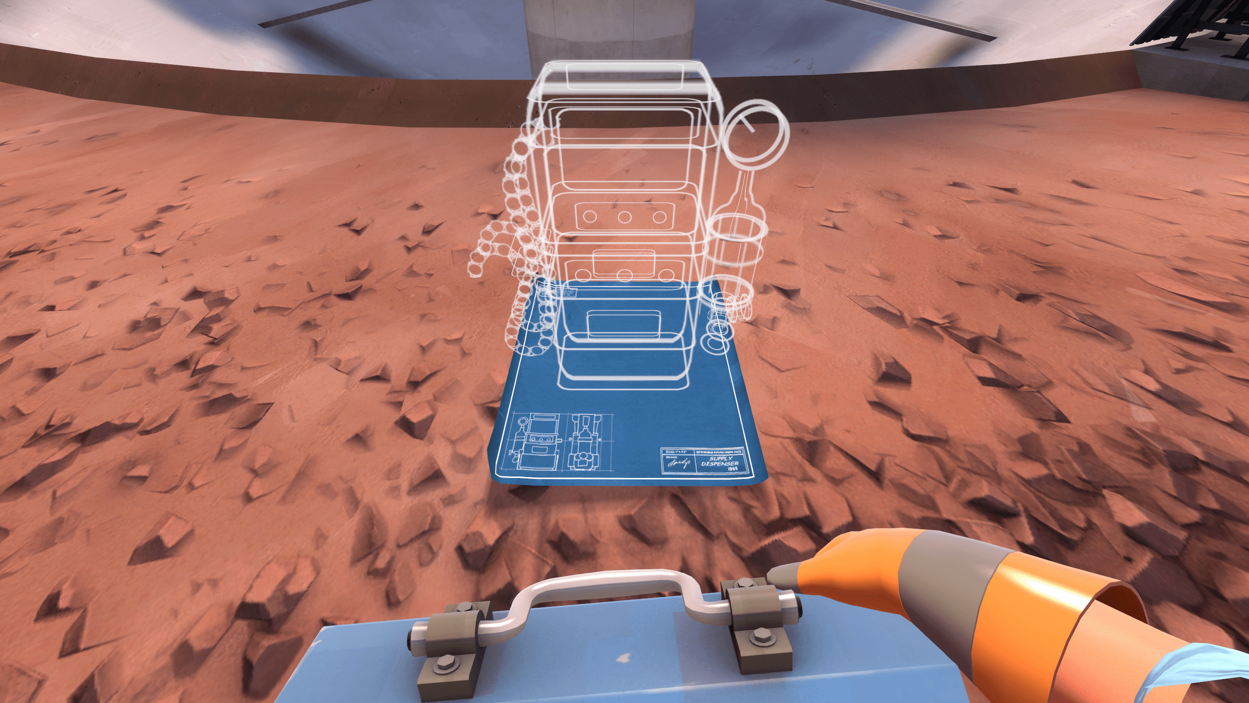 Team Colored "Blue"prints Mod for Team Fortress 2 | TF2 Mods