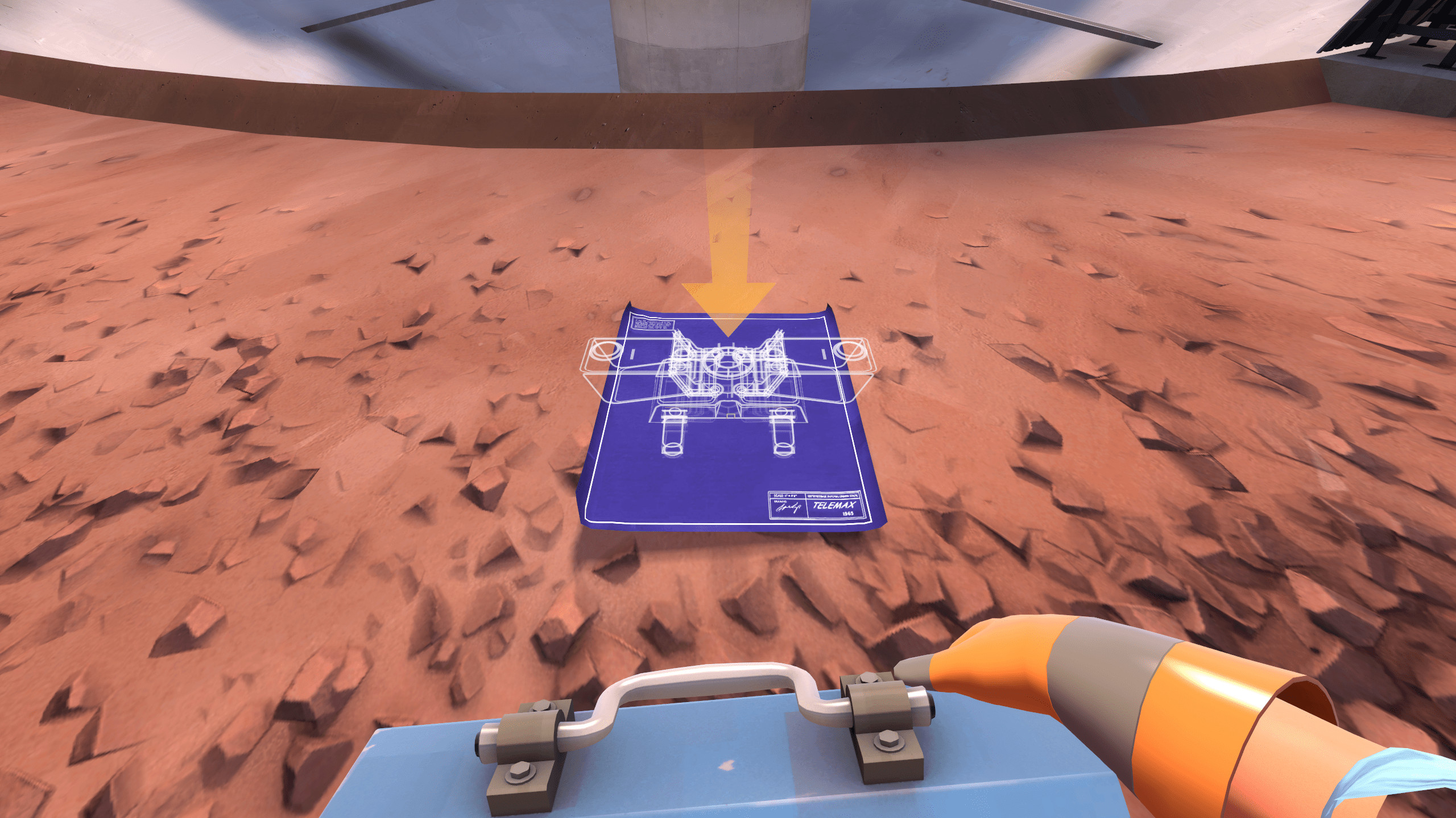 Team Colored "Blue"prints Mod for Team Fortress 2 | TF2 Mods