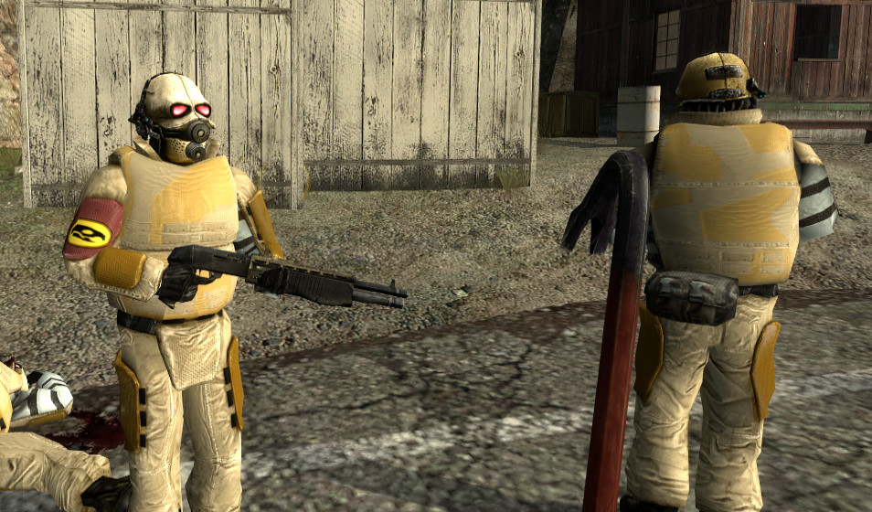 Desert Rats Prototype Soldiers Mod for Half-Life 2 | HL2 Mods