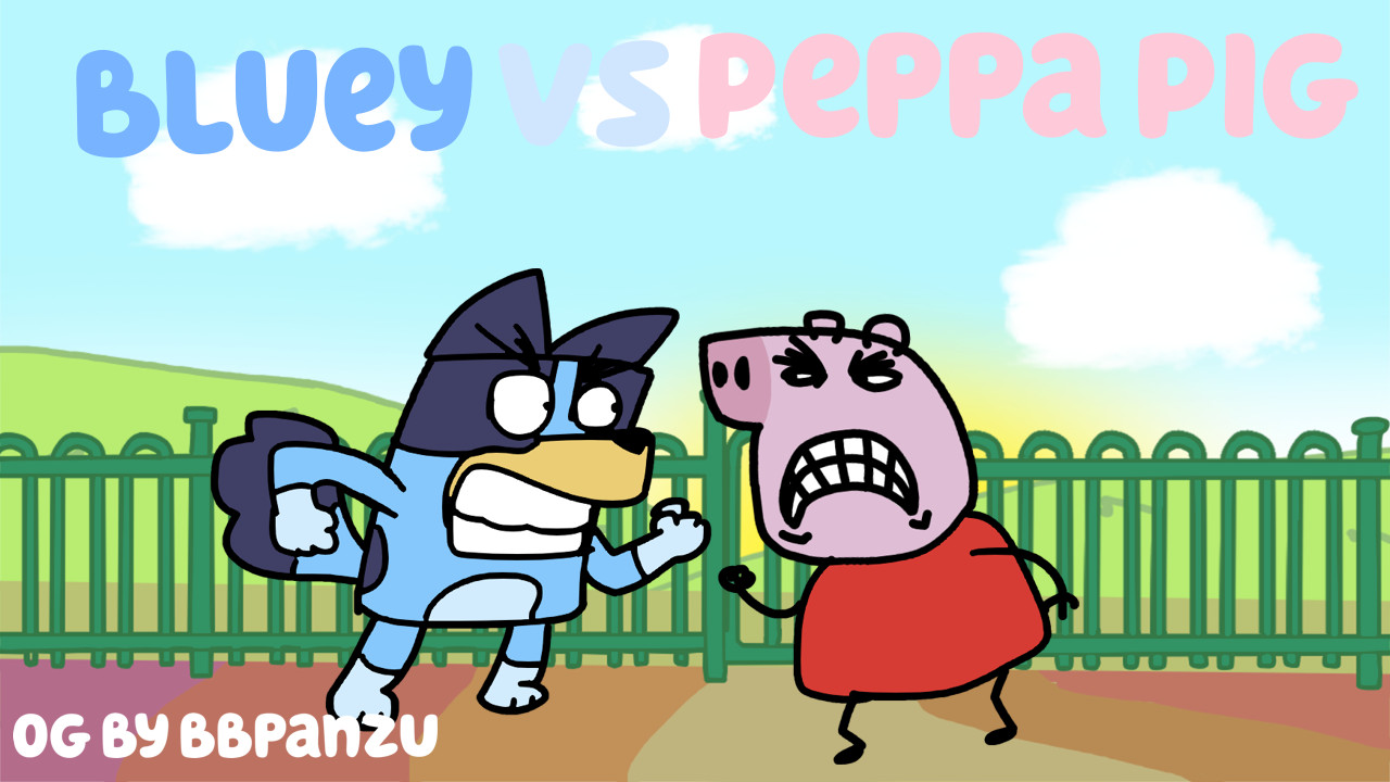 Bluey Vs Peppa Pig High Effort 2.2! Mod for Friday Night Funkin' | FNF Mods