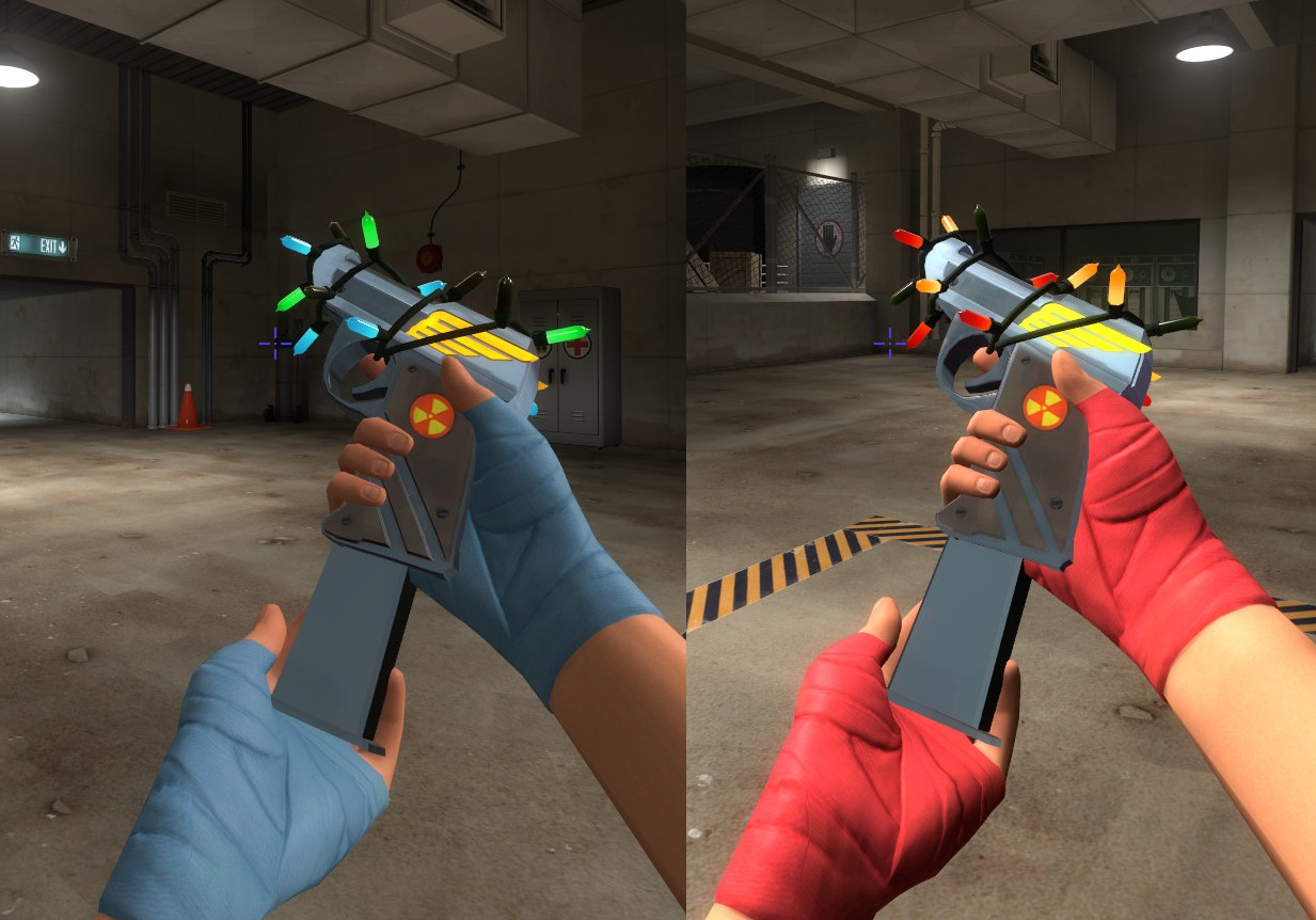 Cassie's Team Colored Handwraps Mod for Team Fortress 2 | TF2 Mods