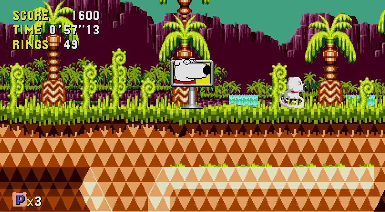 Brian CD Mod for Sonic CD (2011) | SCD Mods