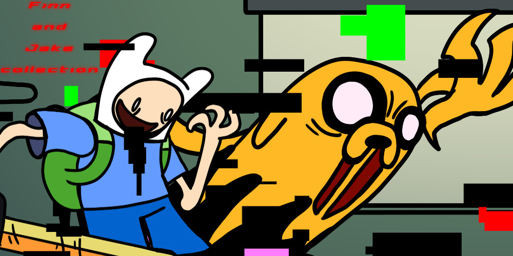 FNF corrupted Finn and Jake collection Mod for Friday Night Funkin ...