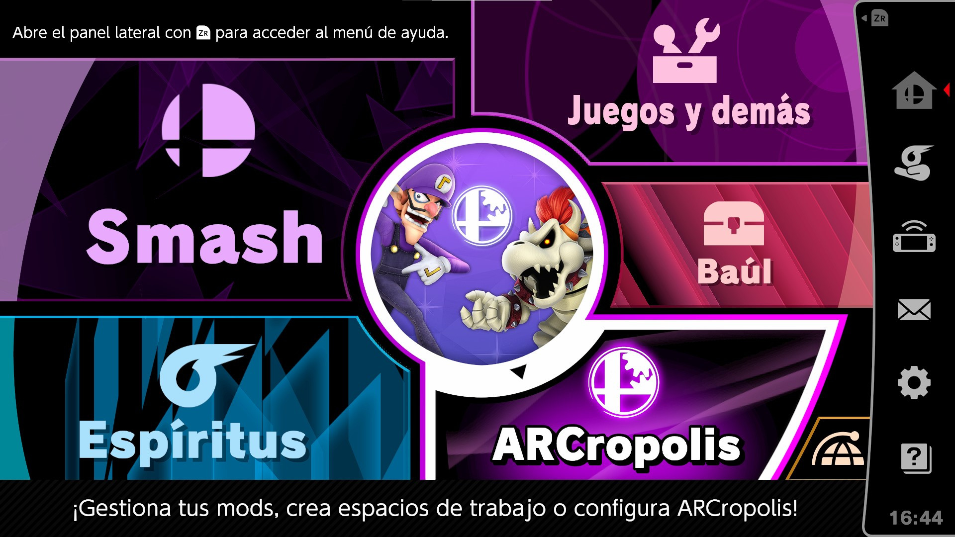 Switched eShop and Online buttons Mod for Super Smash Bros. Ultimate ...