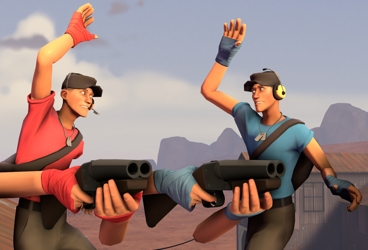 Cassie's Team Colored Handwraps Mod for Team Fortress 2 | TF2 Mods