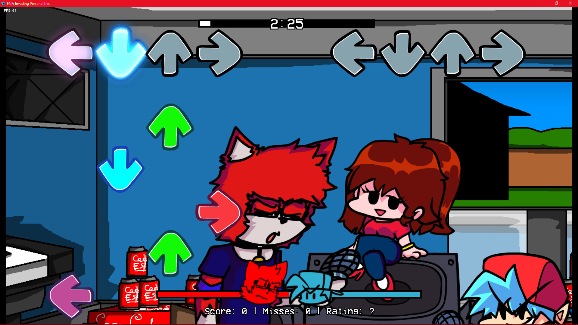 FNF: Invading Personalities [Friday Night Funkin'] [Mods]