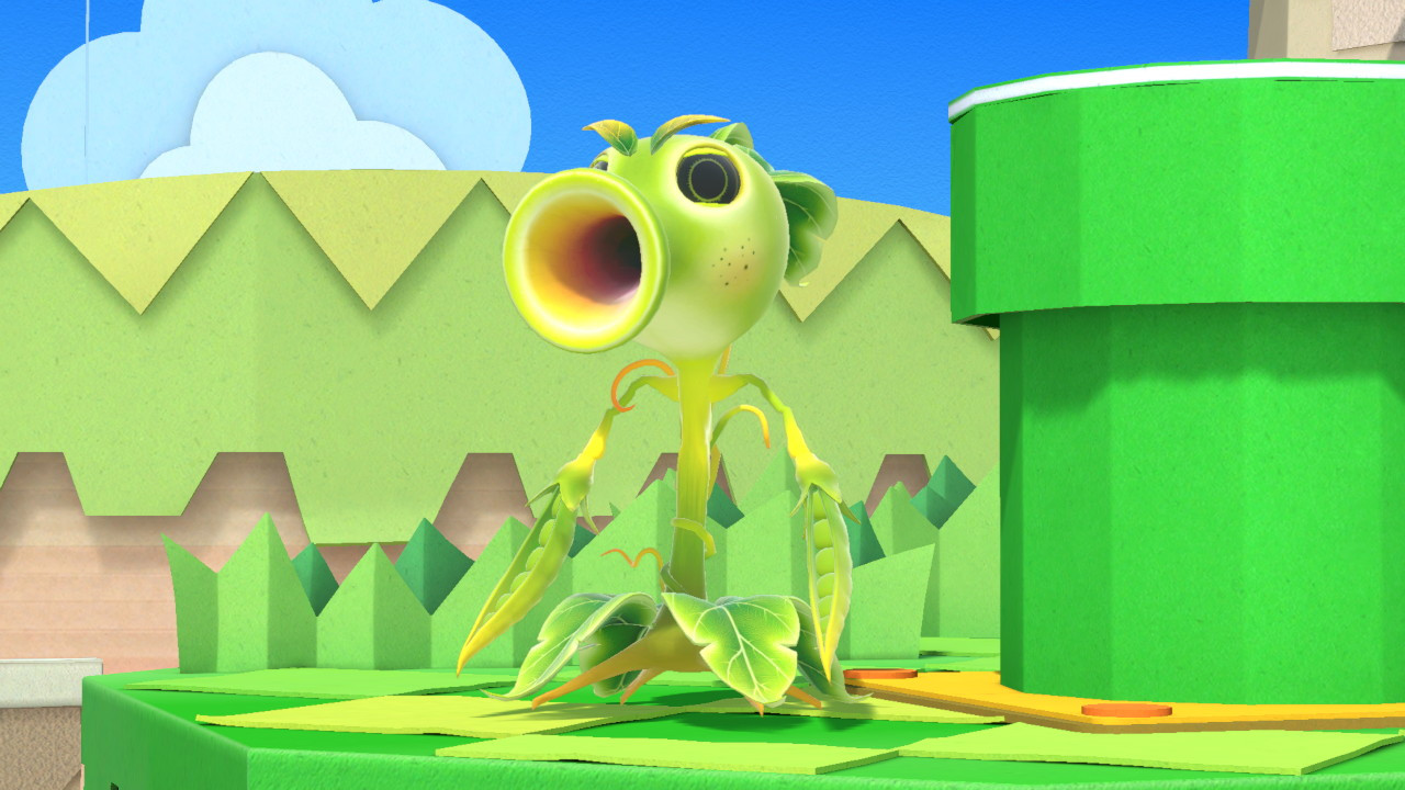 Peashooter (PvZ) Mod for Super Smash Bros. Ultimate | SSBU Mods