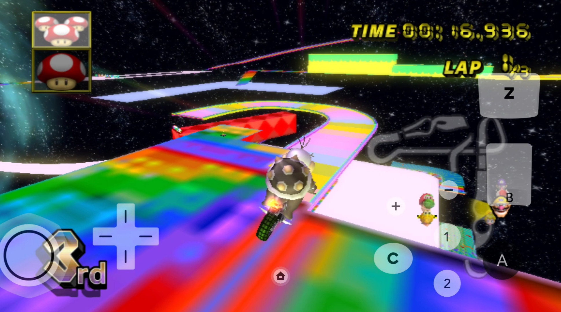 Rainbow Road Star
