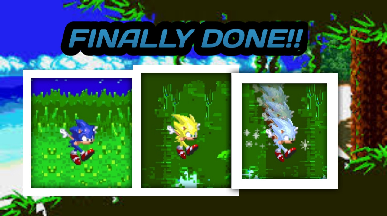 Replace Falling Sonic Sprite Mod for Sonic 3 A.I.R. | S3AIR Mods