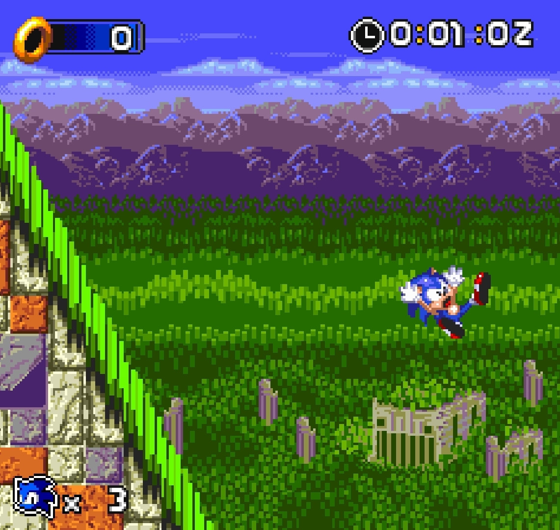 Sonic Rush HUD + Monitors Mod for Sonic 3 A.I.R. | S3AIR Mods
