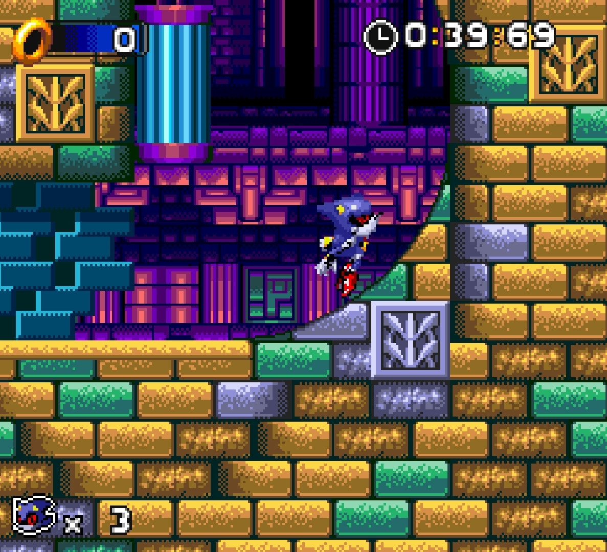 Sonic Rush HUD + Monitors Mod for Sonic 3 A.I.R. | S3AIR Mods