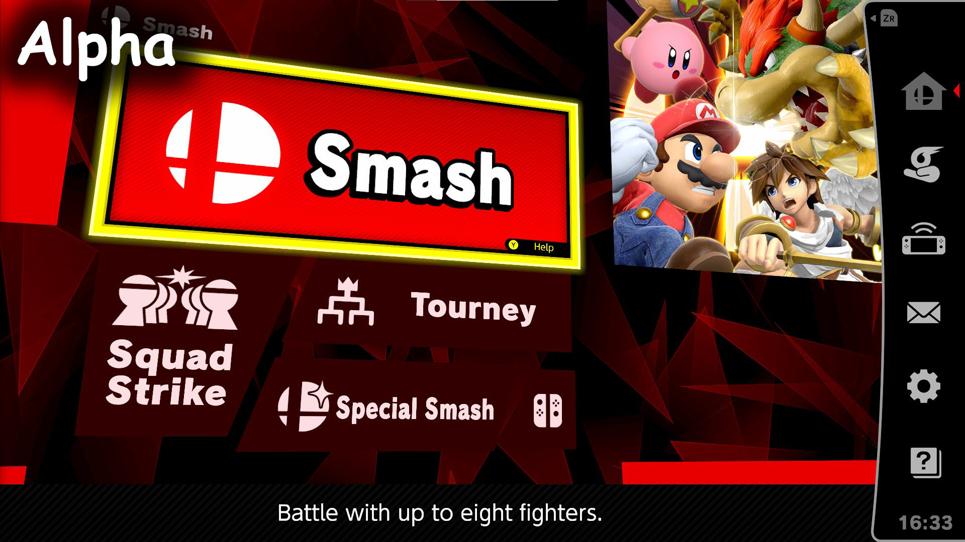 Switched eShop and Online buttons Mod for Super Smash Bros. Ultimate ...