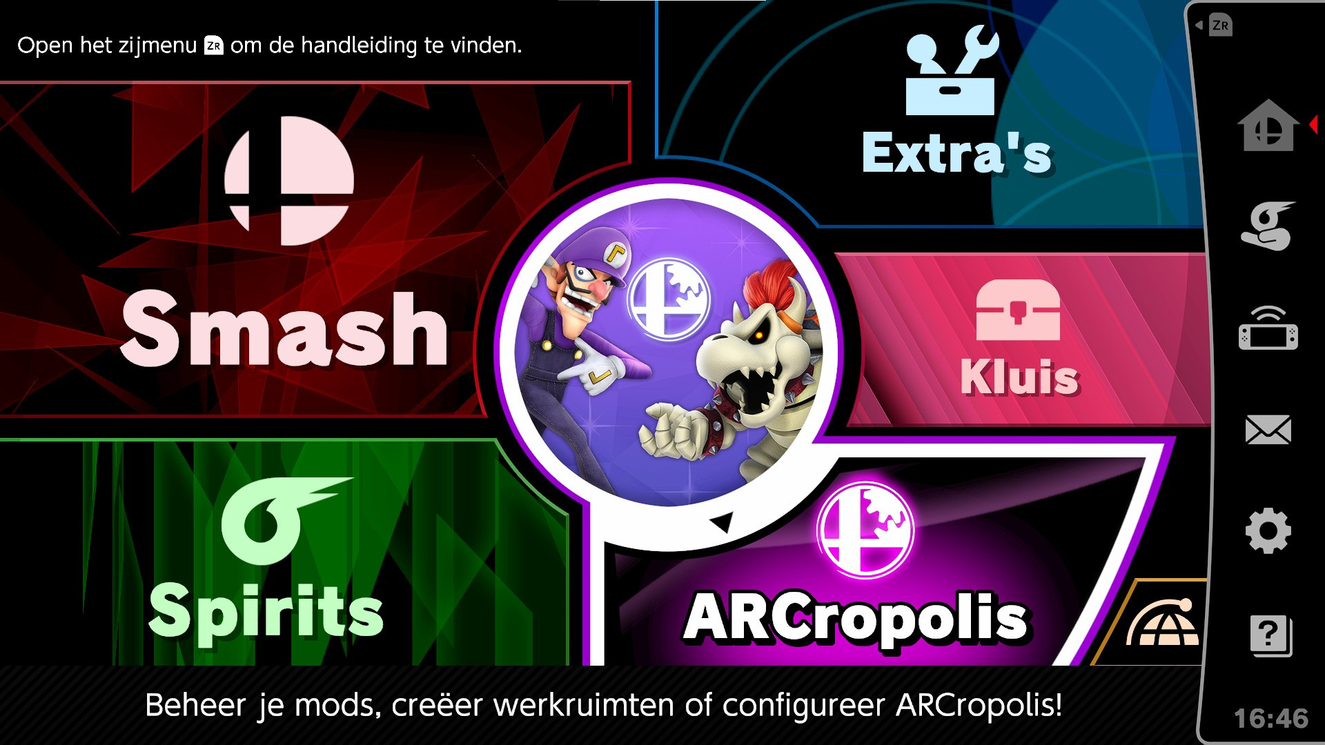 Switched eShop and Online buttons Mod for Super Smash Bros. Ultimate ...