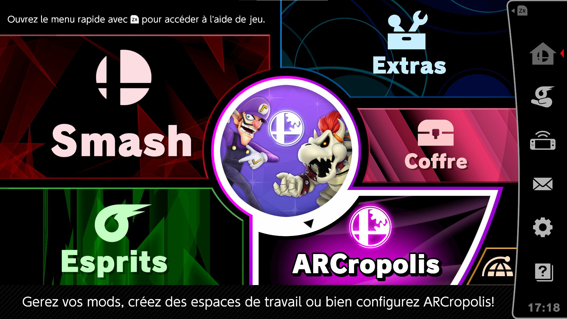 Switched eShop and Online buttons Mod for Super Smash Bros. Ultimate ...