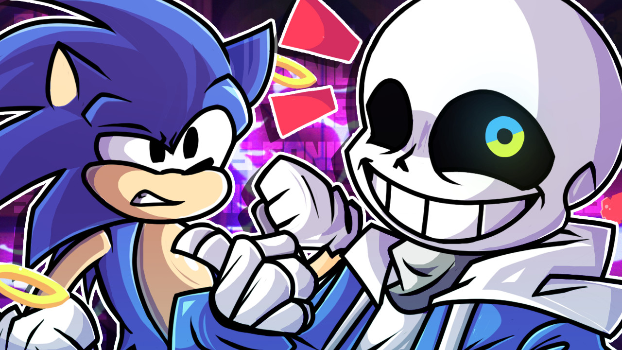 FNF Sans vs Sonic Mod for Friday Night Funkin' | FNF Mods