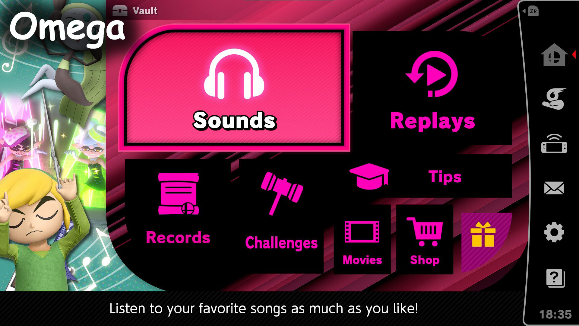 Switched eShop and Online buttons Mod for Super Smash Bros. Ultimate ...