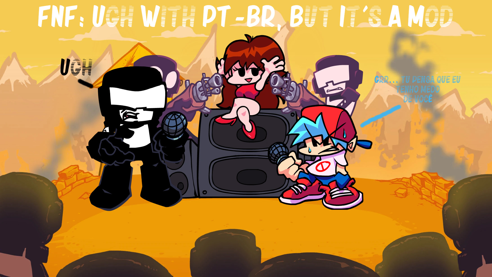 FNF: Ugh With PT-BR, But It's A Mod [Friday Night Funkin'] [Mods]