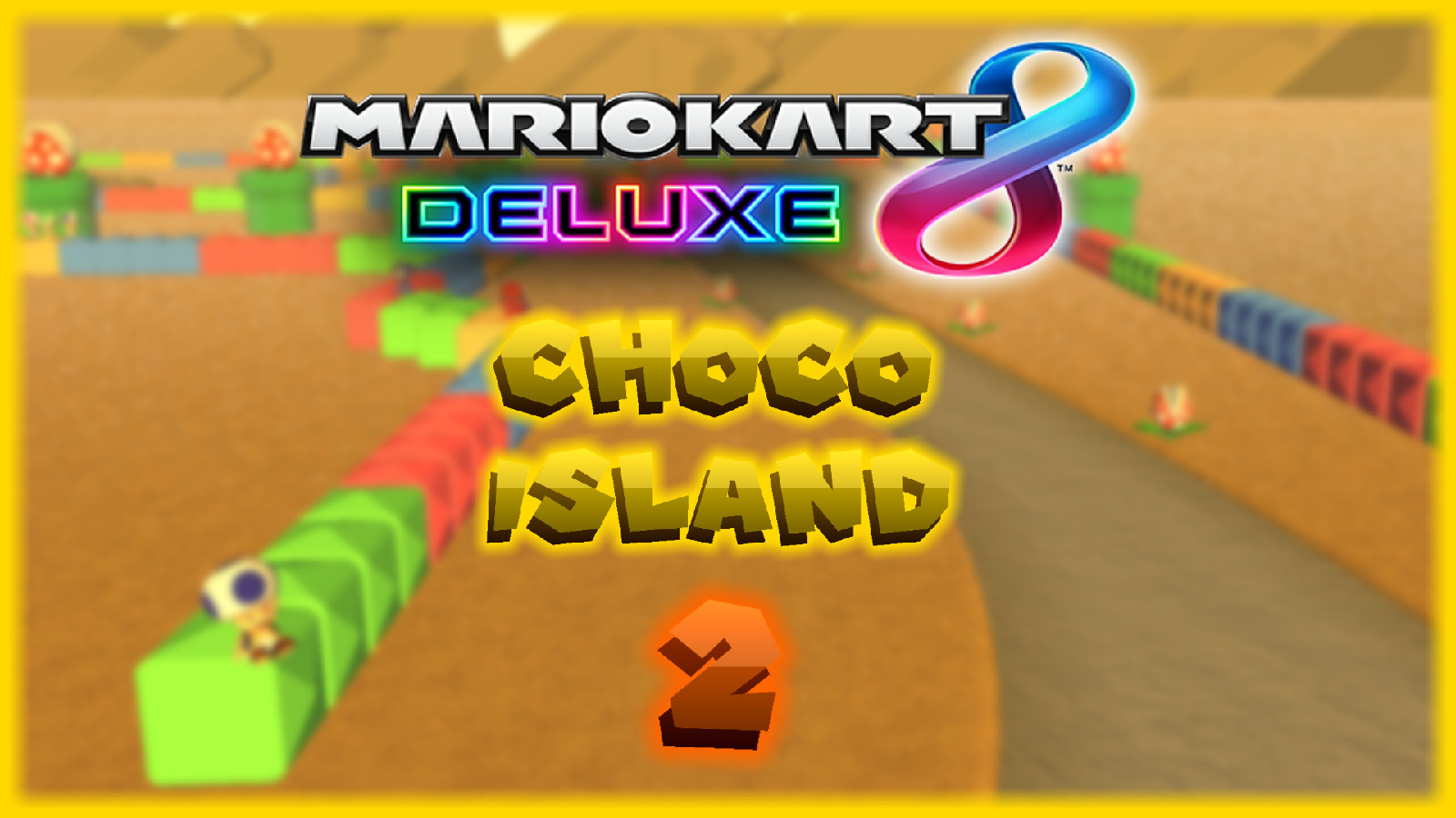 SNES Choco Island 2 Mod for Mario Kart 8 Deluxe | MK8D Mods