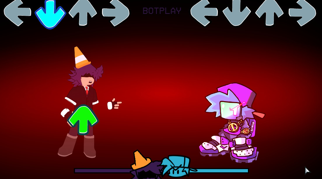 Arcy's VS Imposter Humanoid Reskin Mod for Friday Night Funkin' | FNF Mods