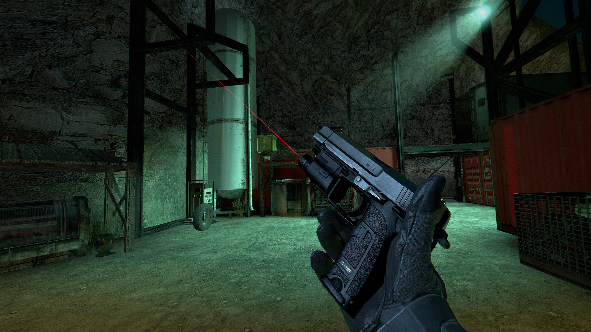 RE4 Remake SG-09R Mod for Half-Life 2: MMod | HL2:MMod Mods