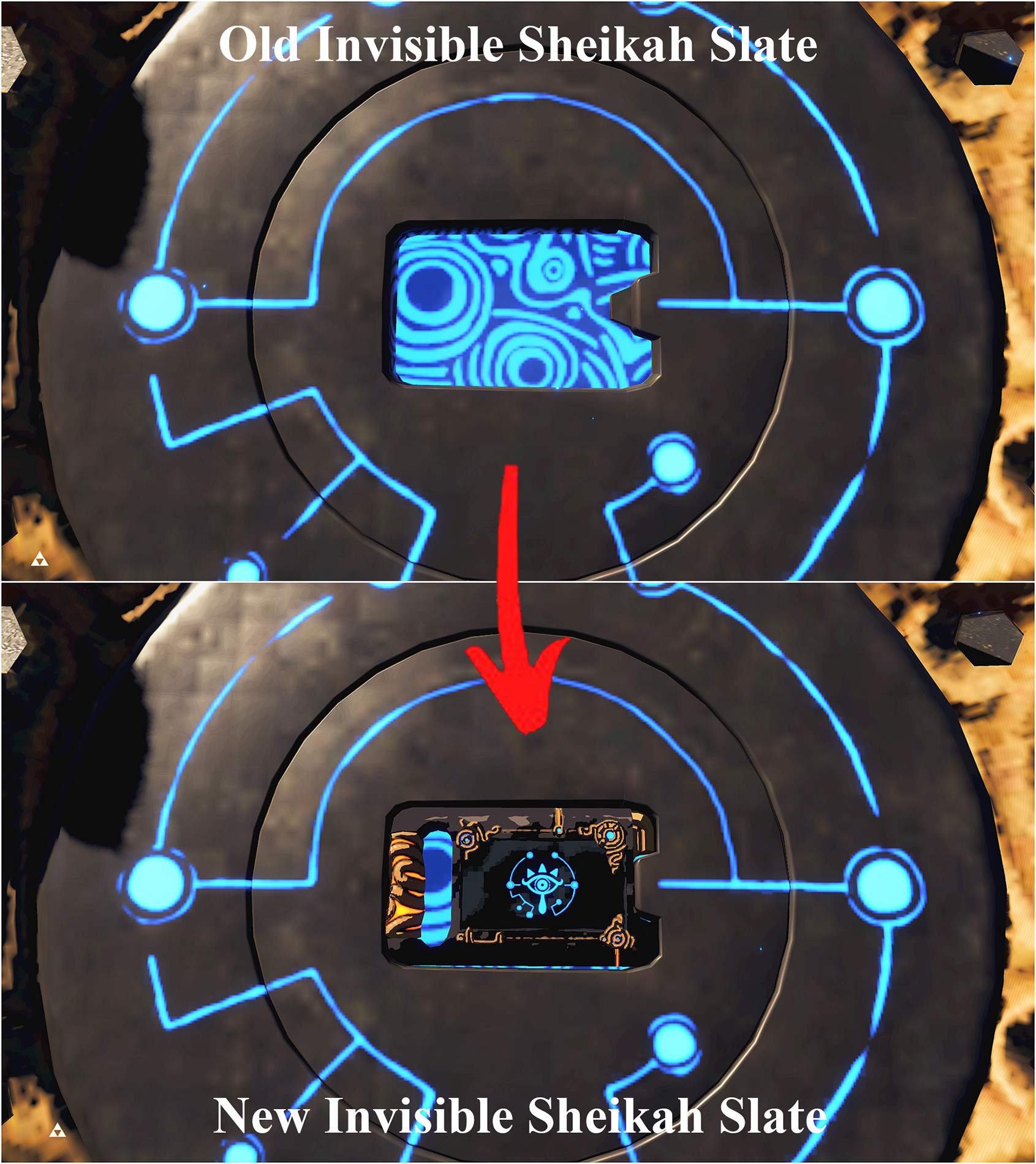 Improved Invisible Sheikah Slate Mod for The Legend of Zelda: Breath of ...