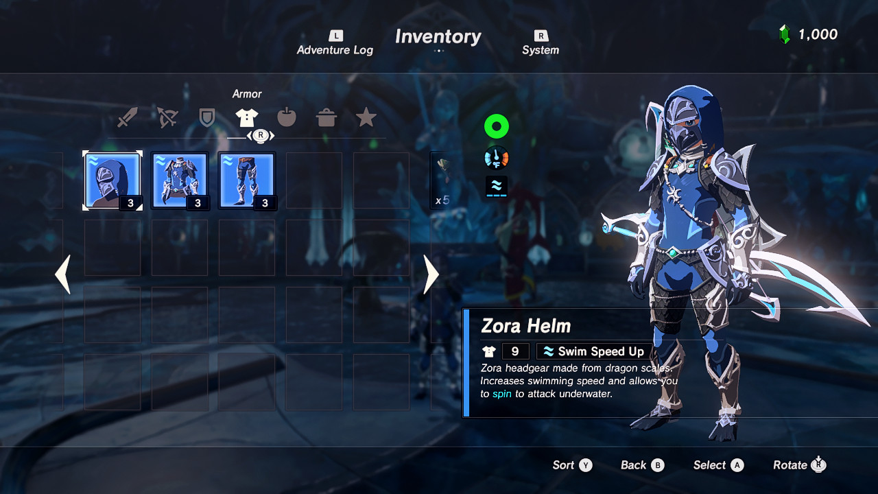 Zora Warrior Mod for The Legend of Zelda: Breath of the Wild (WiiU ...