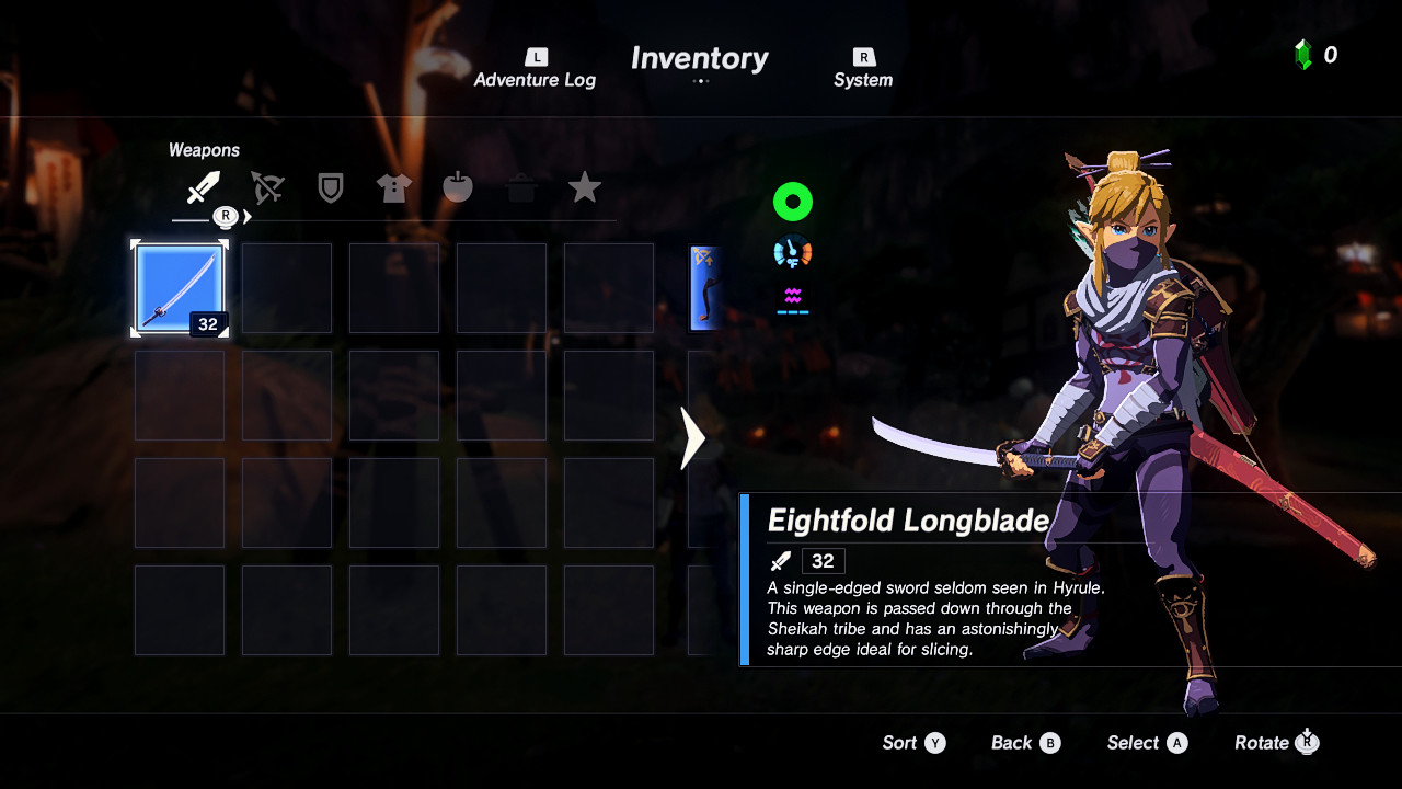 Sheika Warrior Mod for The Legend of Zelda: Breath of the Wild (WiiU ...