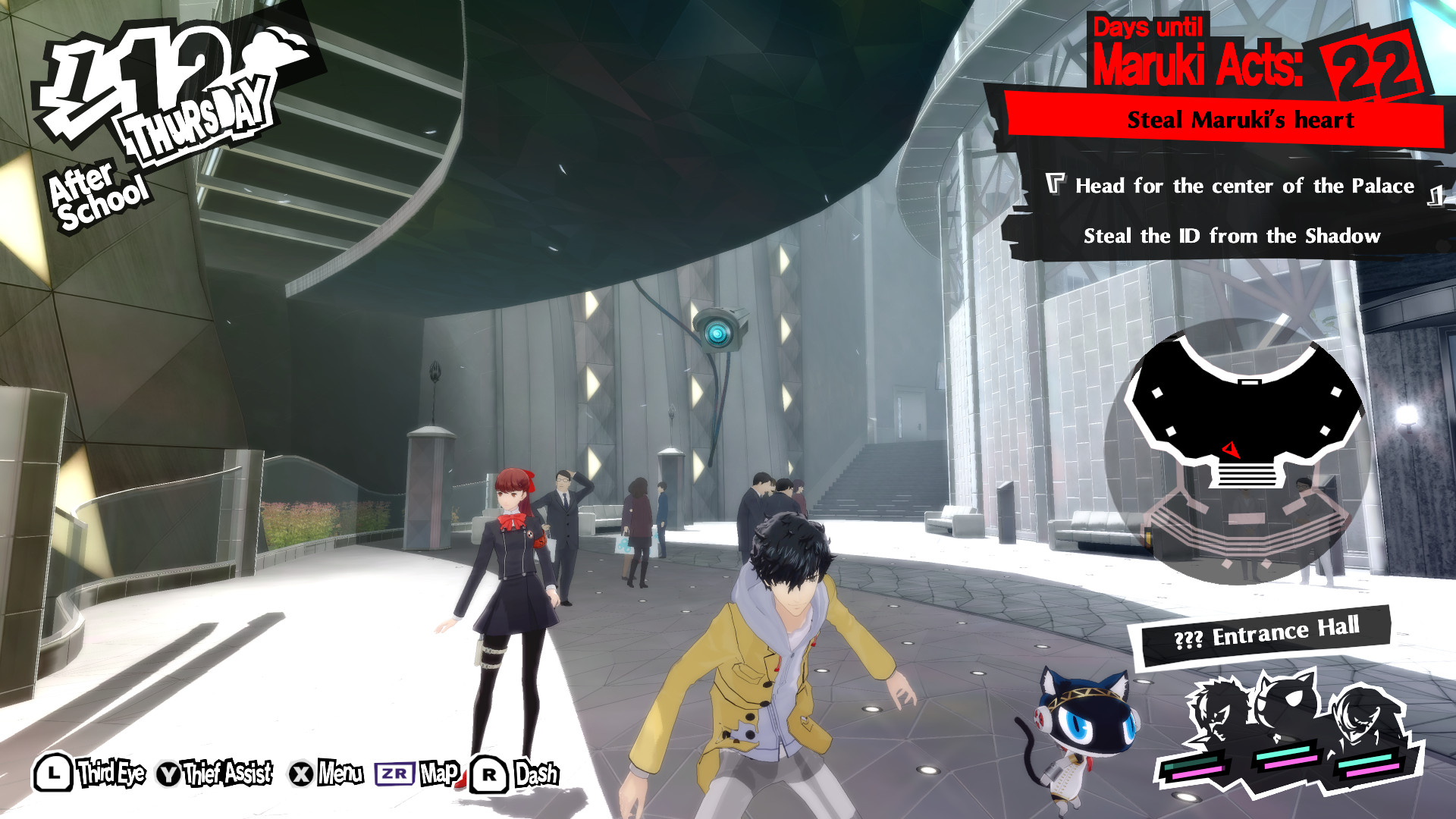 P5X School Outfit Joker [Persona 5 Royal (PC)] [Mods]