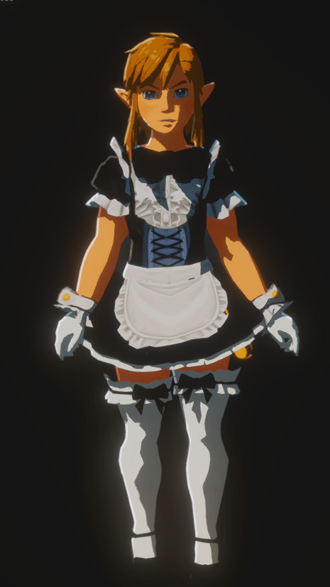 [LINK] Maid of Hyrule Mod for The Legend of Zelda: Breath of the Wild ...