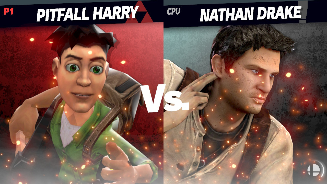 Pitfall Pack (Classic Harry, Snow Jacket, Nicole) Mod for Super Smash ...
