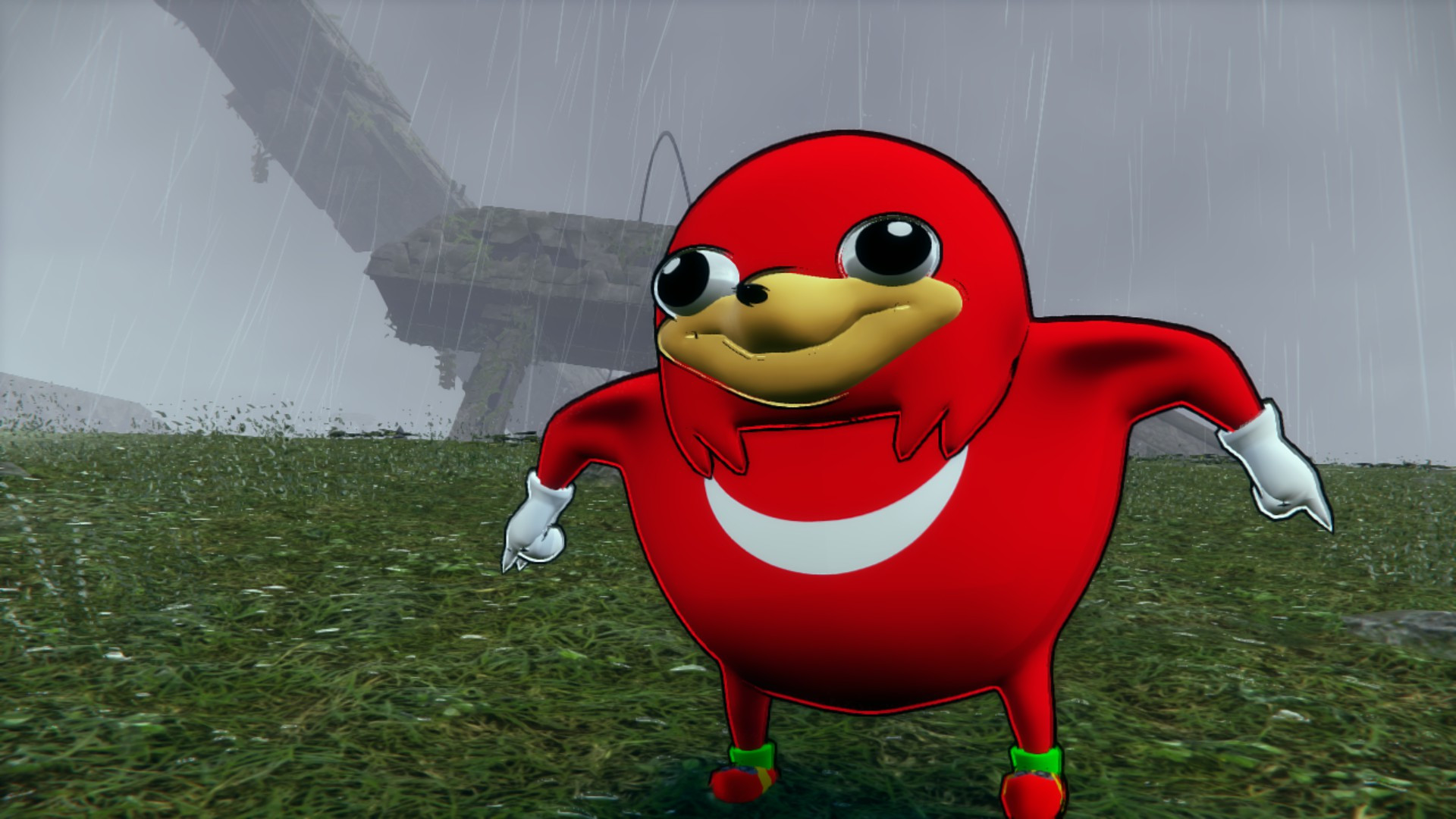 Ugandan Knuckles [Sonic Frontiers] [Mods]