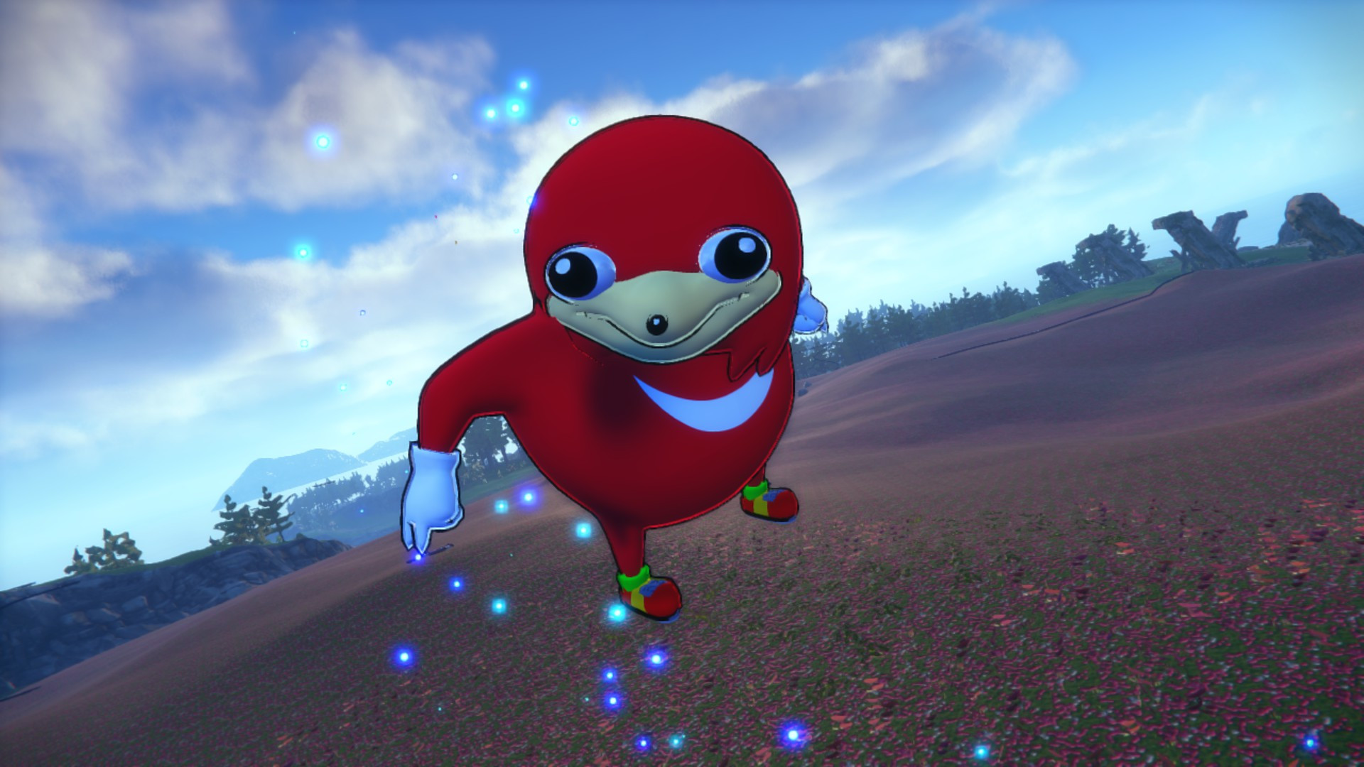 Ugandan Knuckles [Sonic Frontiers] [Mods]