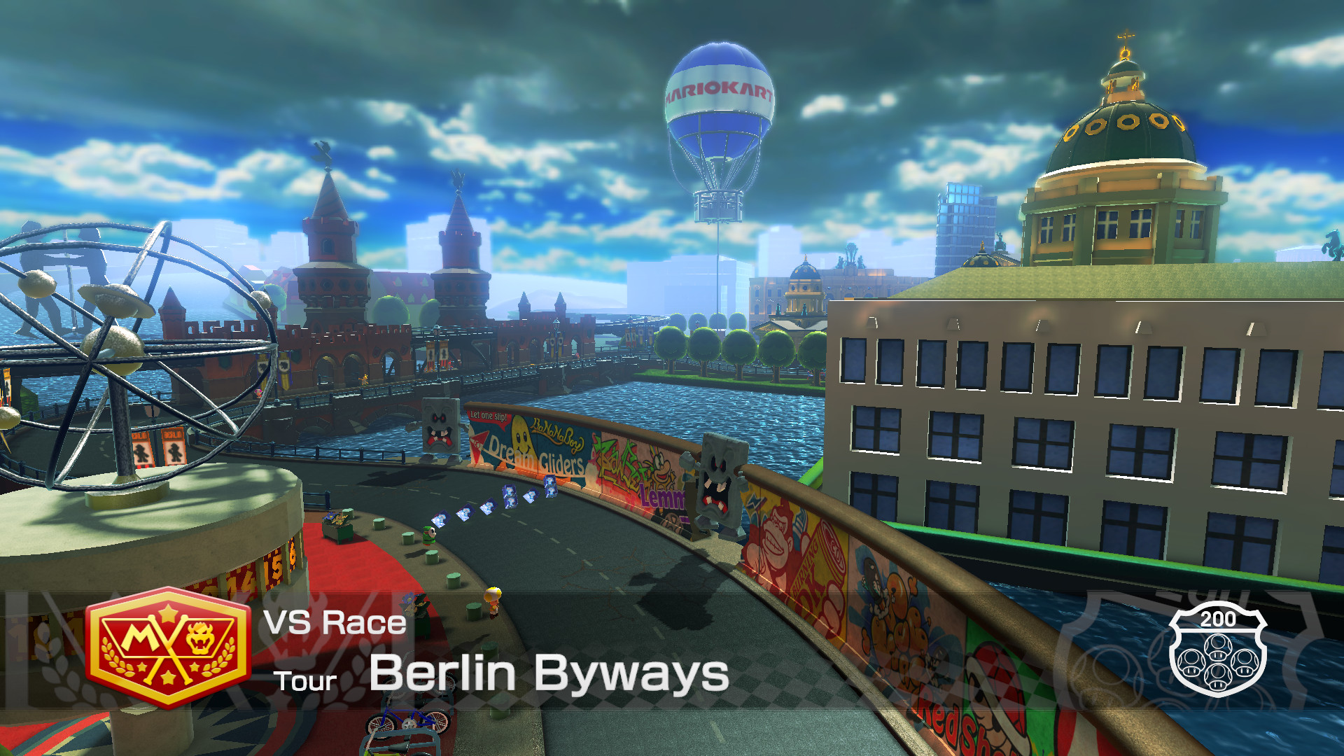 Berlin Byways Improved v1.1 [Mario Kart 8 Deluxe] [Mods]