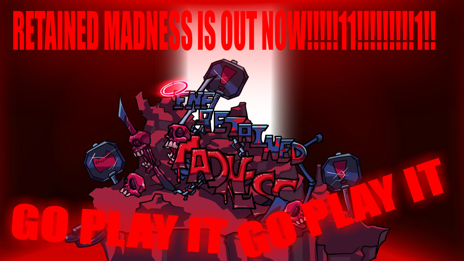 FNF: RETAINED MADNESS Mod for Friday Night Funkin' | FNF Mods