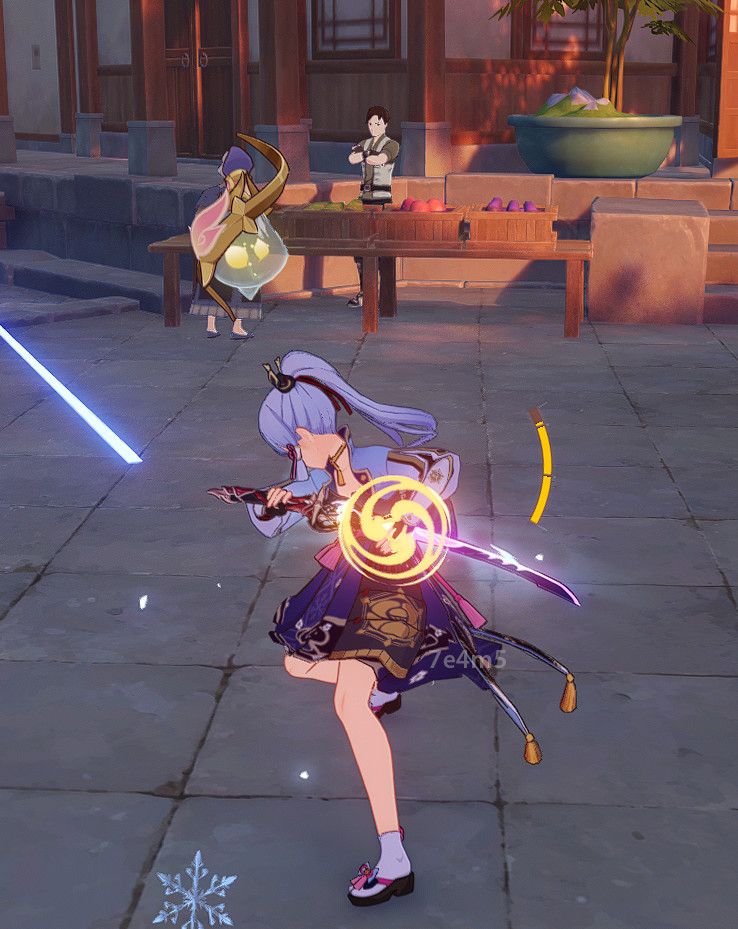 Amenoma Kageuchi as Domain of Sanction HI3 Mod for Genshin Impact | GI Mods