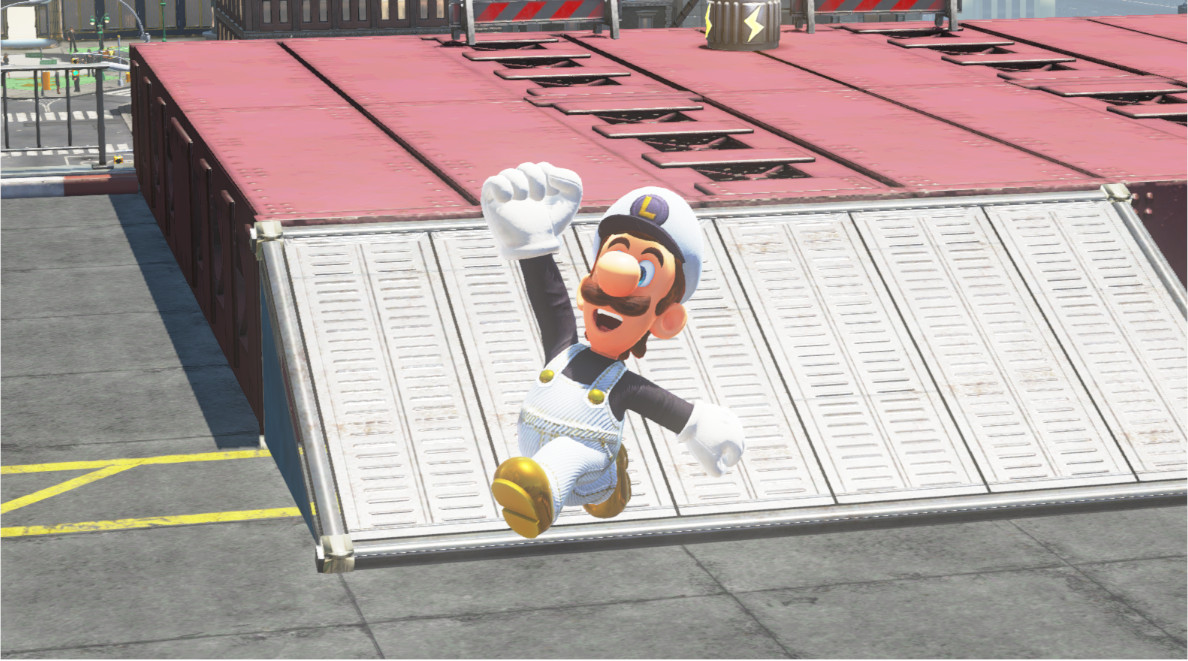 Luigi's Captain Suit Mod for Super Mario Odyssey | SMO Mods