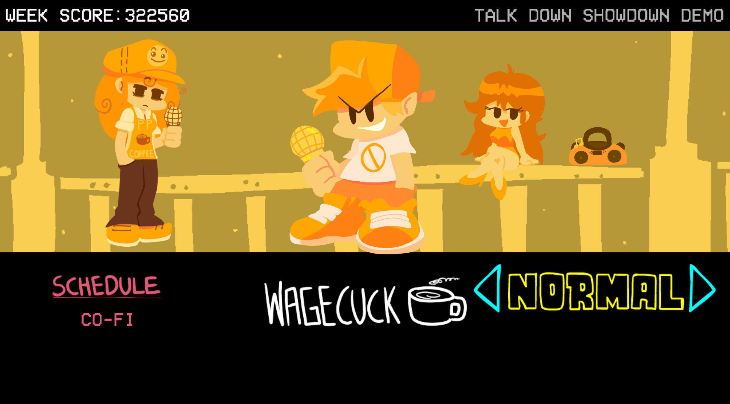 Vs. Espresso: Talk Down Showdown DEMO Mod for Friday Night Funkin ...