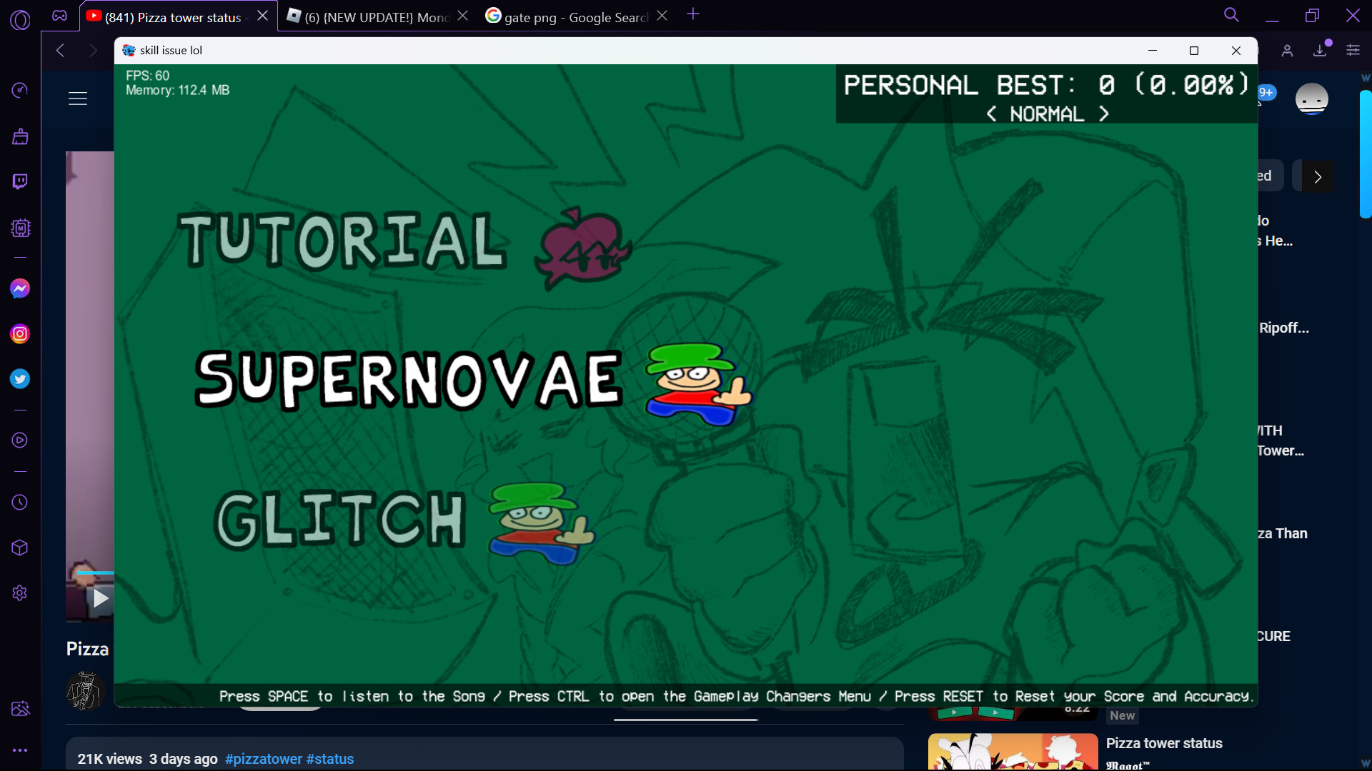 Friday Night Funkin': skill issue Mod for Friday Night Funkin' | FNF Mods