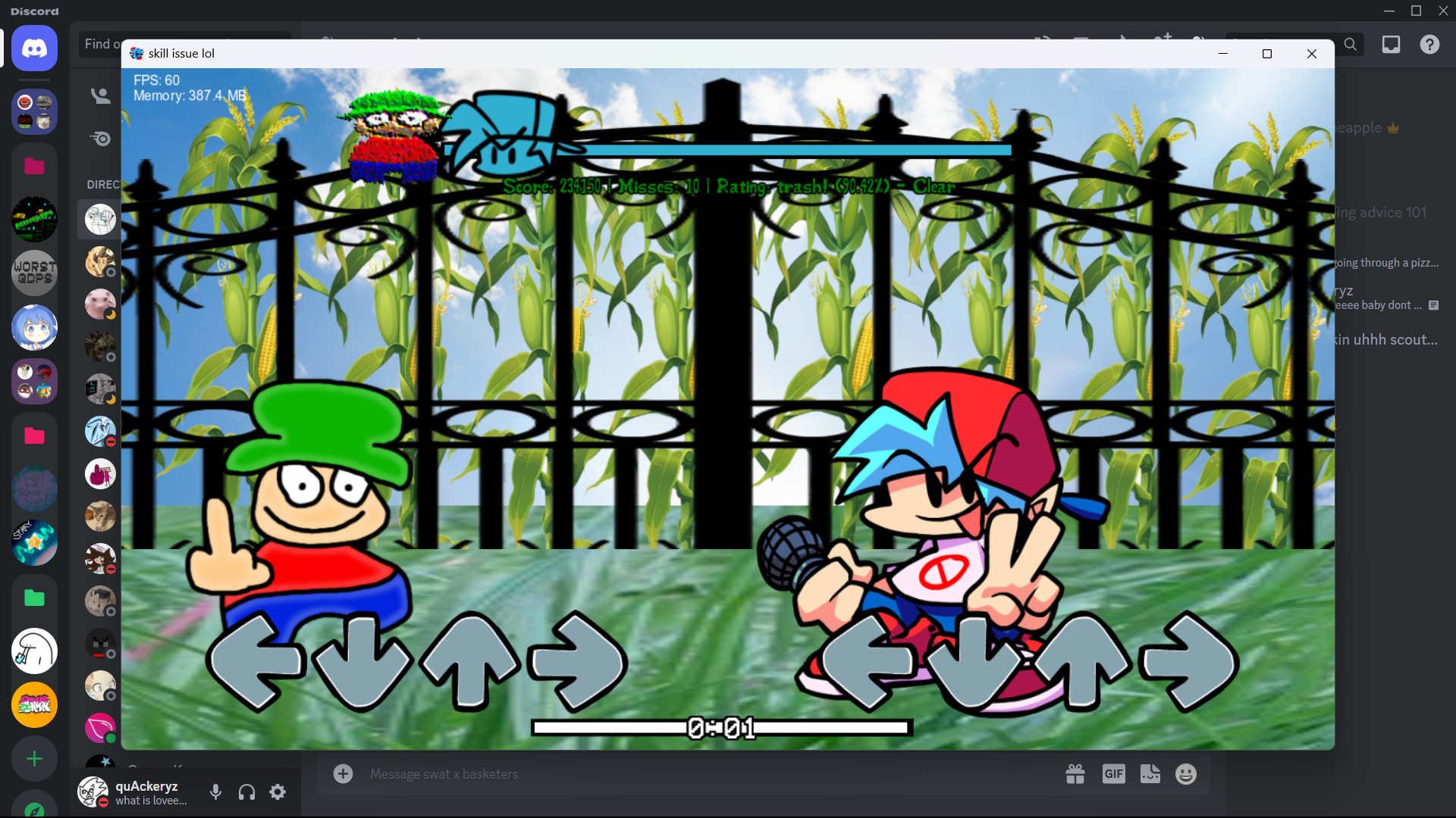 Friday Night Funkin': skill issue Mod for Friday Night Funkin' | FNF Mods