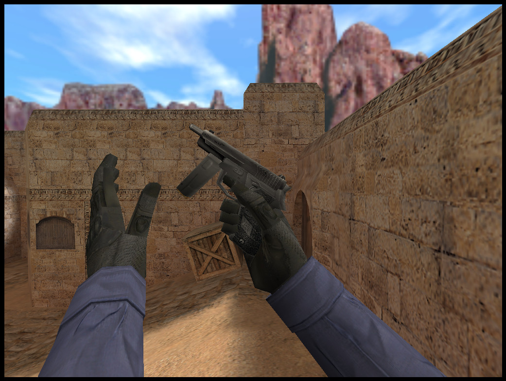 CS:GO/CS2 Low Poly CZ-75 Auto for CS1.6 Mod for Counter-Strike 1.6 | CS1.6 Mods