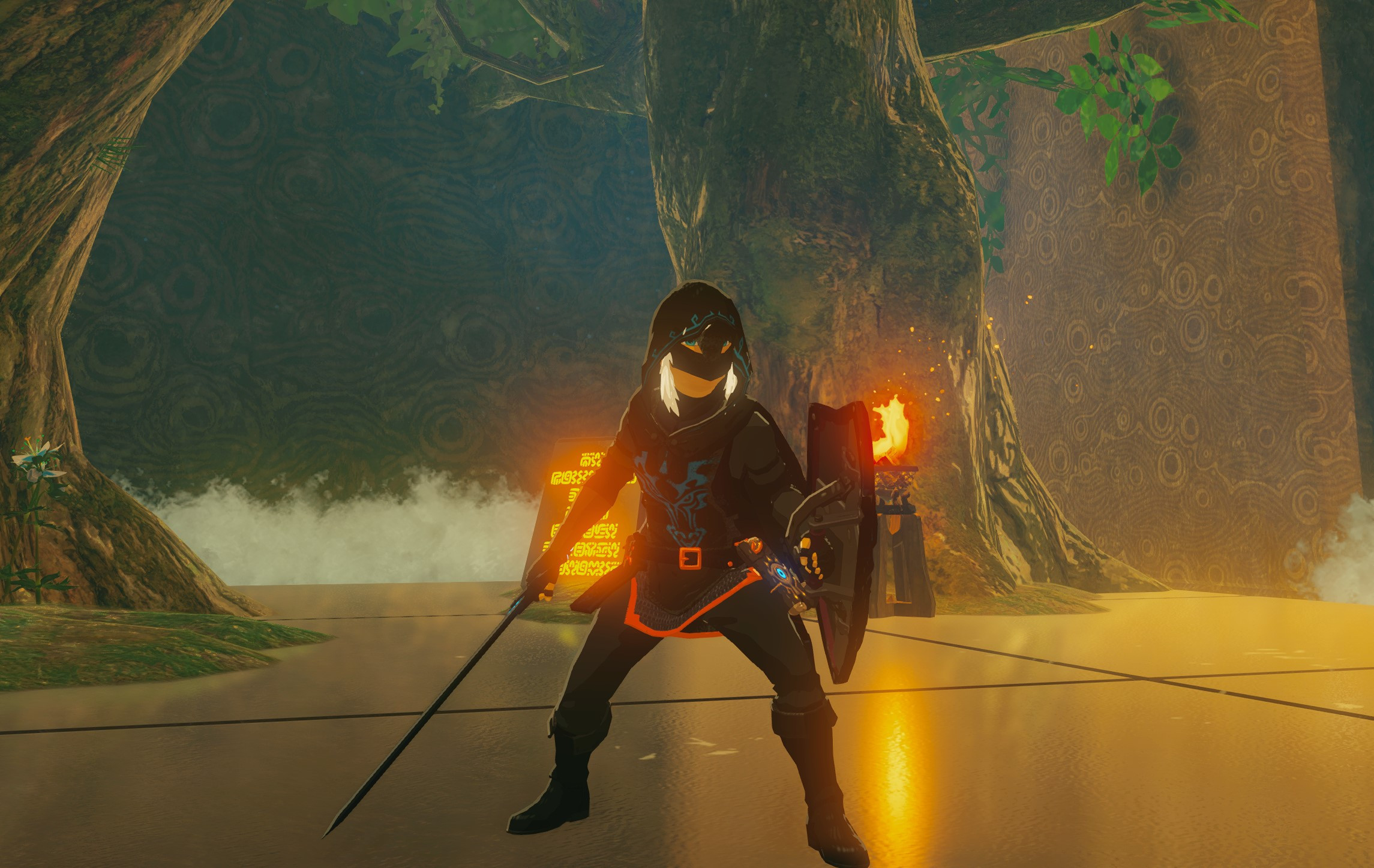 Hero's Bunker Armor and Sword Mod for The Legend of Zelda: Breath of ...