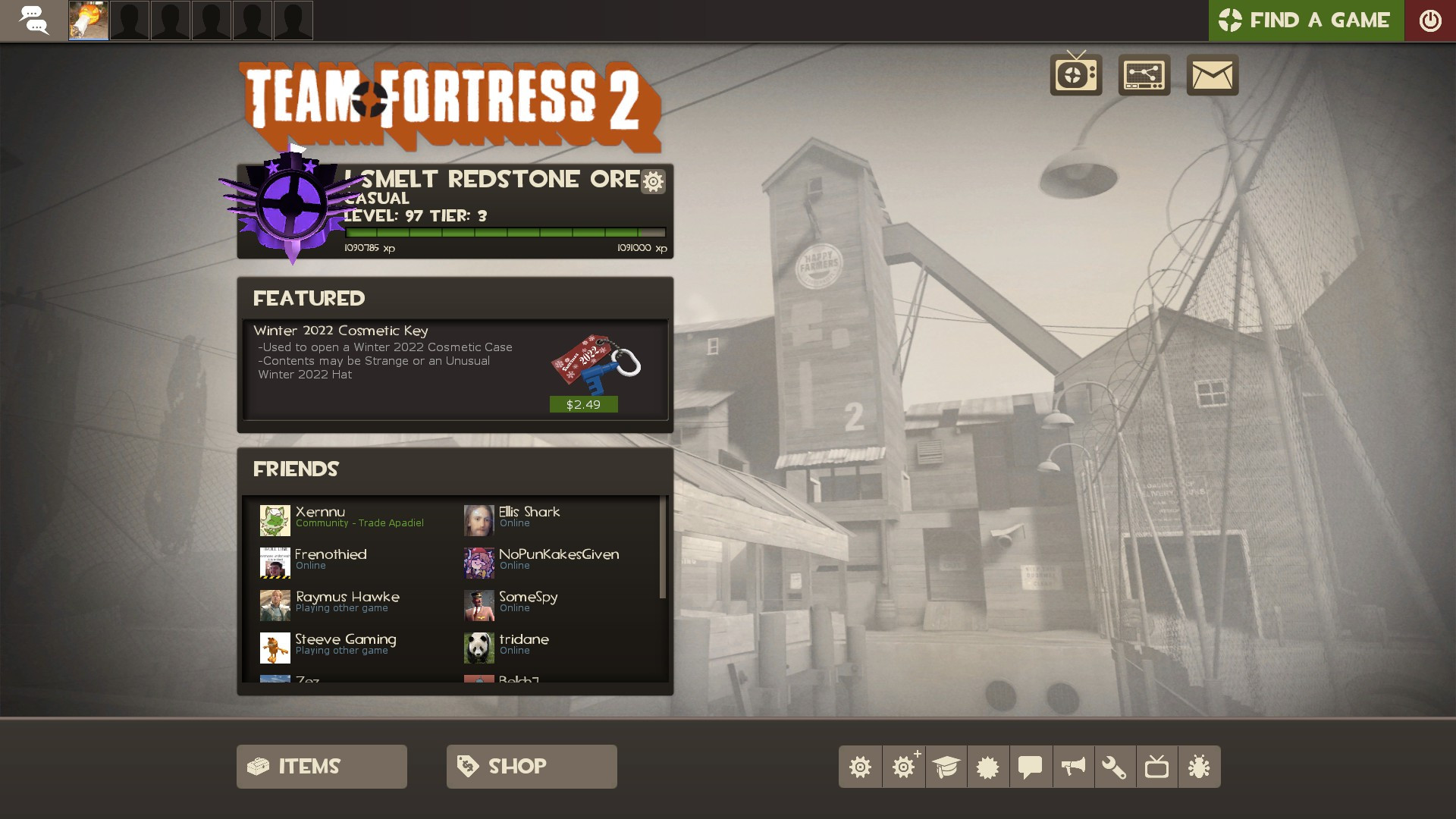 menu character portrait remover Mod for Team Fortress 2 | TF2 Mods
