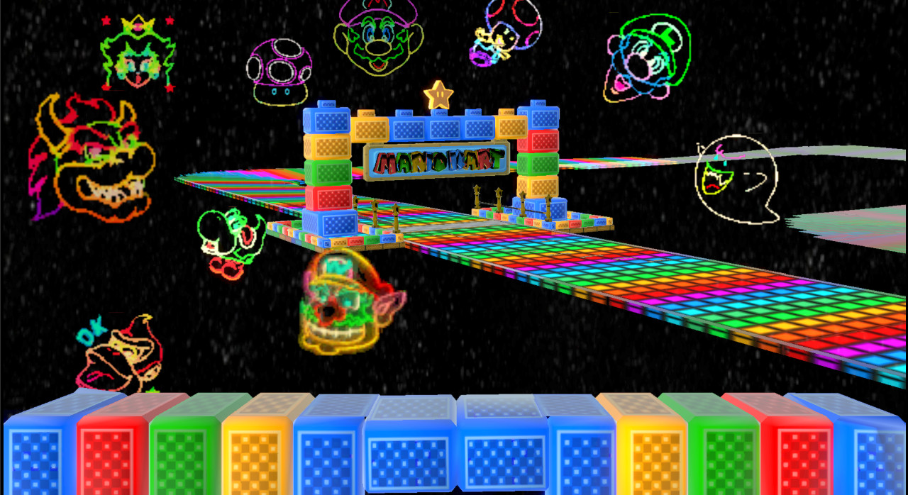 Rainbow Road Mod for Super Smash Bros. Ultimate | SSBU Mods