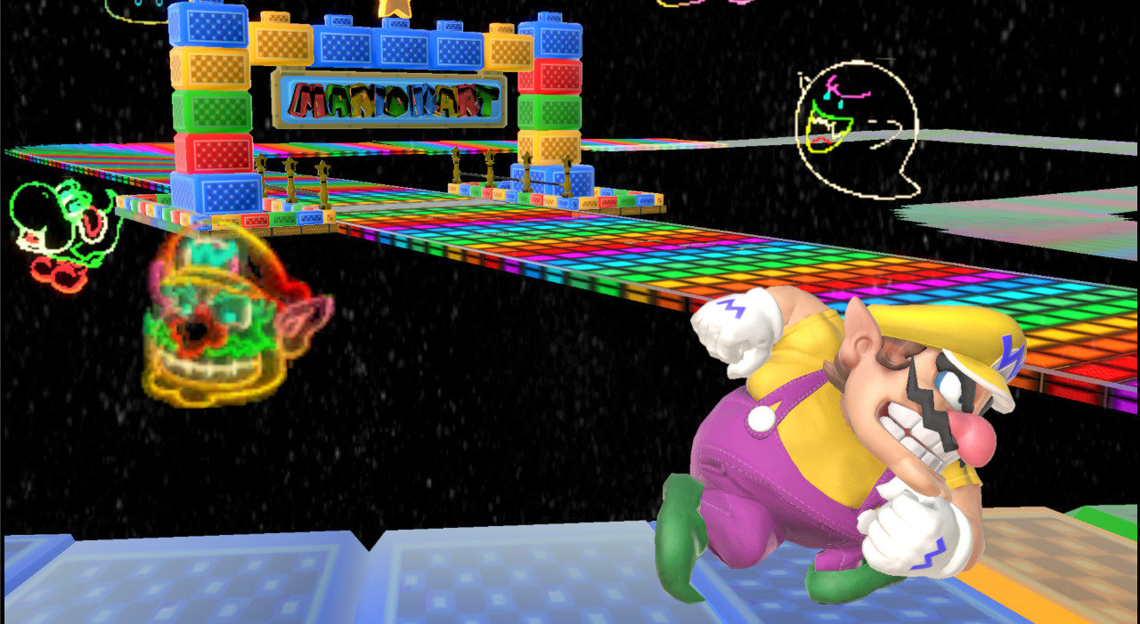 Rainbow Road Mod for Super Smash Bros. Ultimate | SSBU Mods