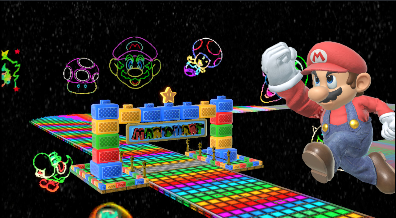 Rainbow Road Mod for Super Smash Bros. Ultimate | SSBU Mods
