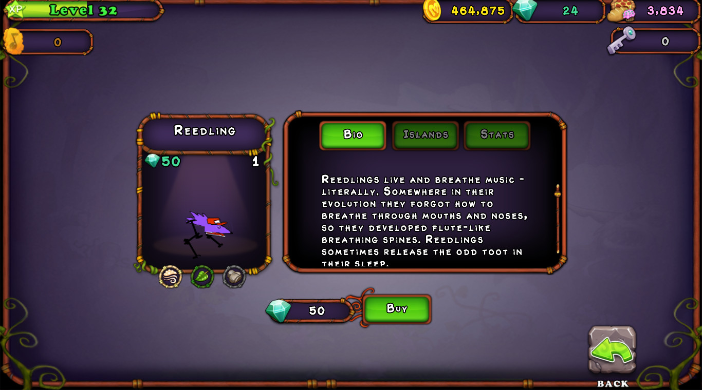 Snick Over Reedling (but with stilts) [My Singing Monsters] [Mods]