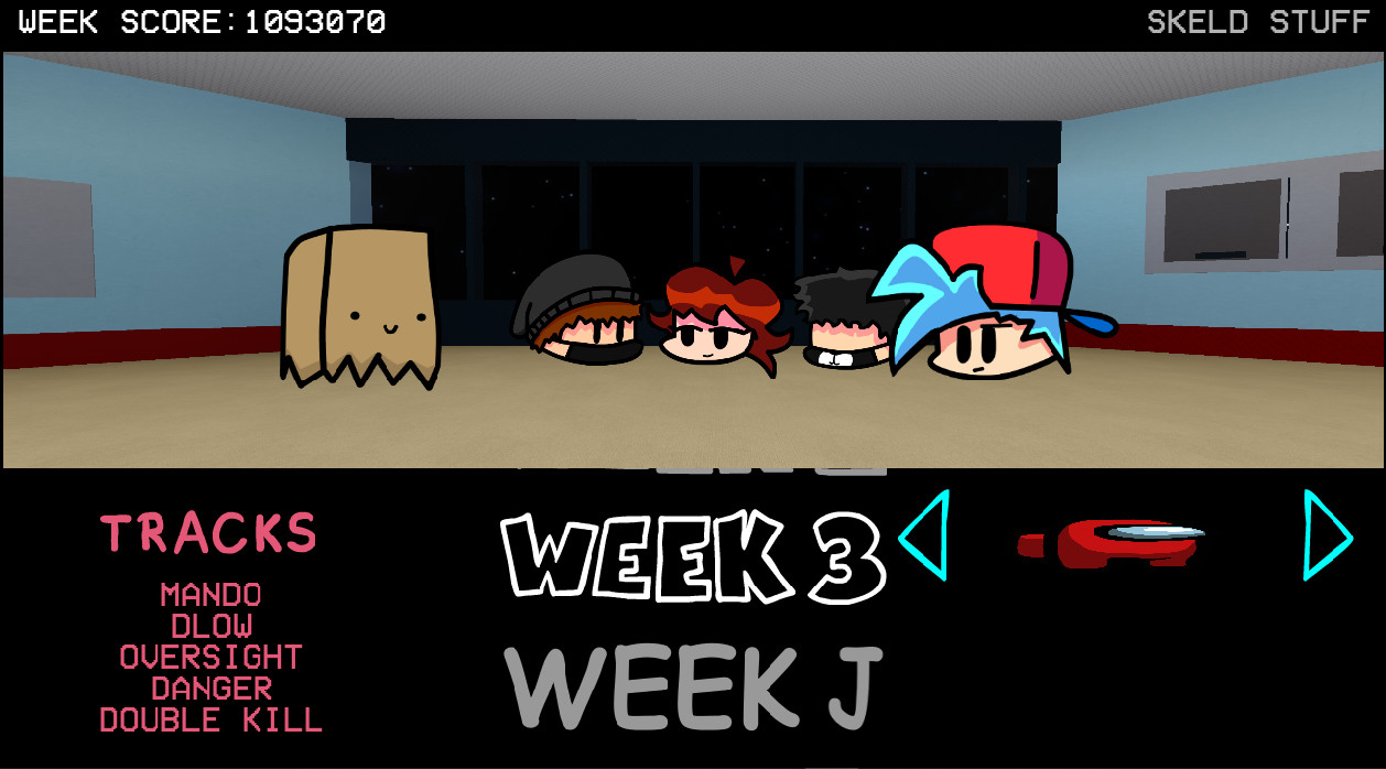 [SENSITIVE CONTENT] ImpostorV4 Roblox Style Mod for Friday Night Funkin' | FNF Mods