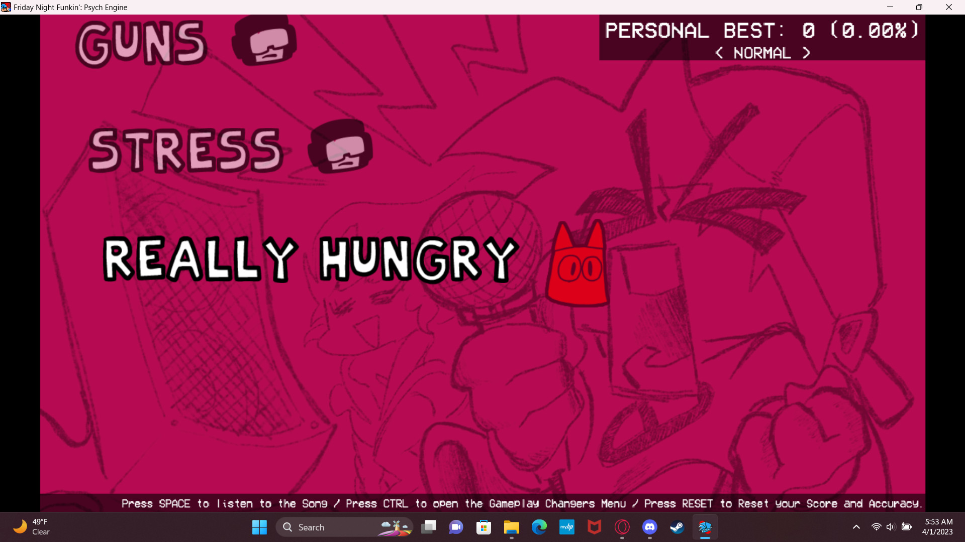 Hungry but Blue Orders a Pizza [Friday Night Funkin'] [Mods]